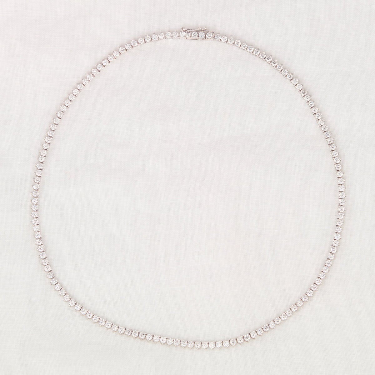 Diamond Line Necklace– McTeigue Since 1895